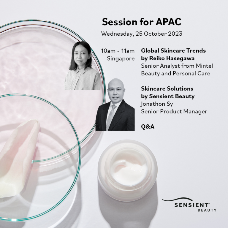 The Art of Skincare 2023 Global Webinar - Sensient Beauty
